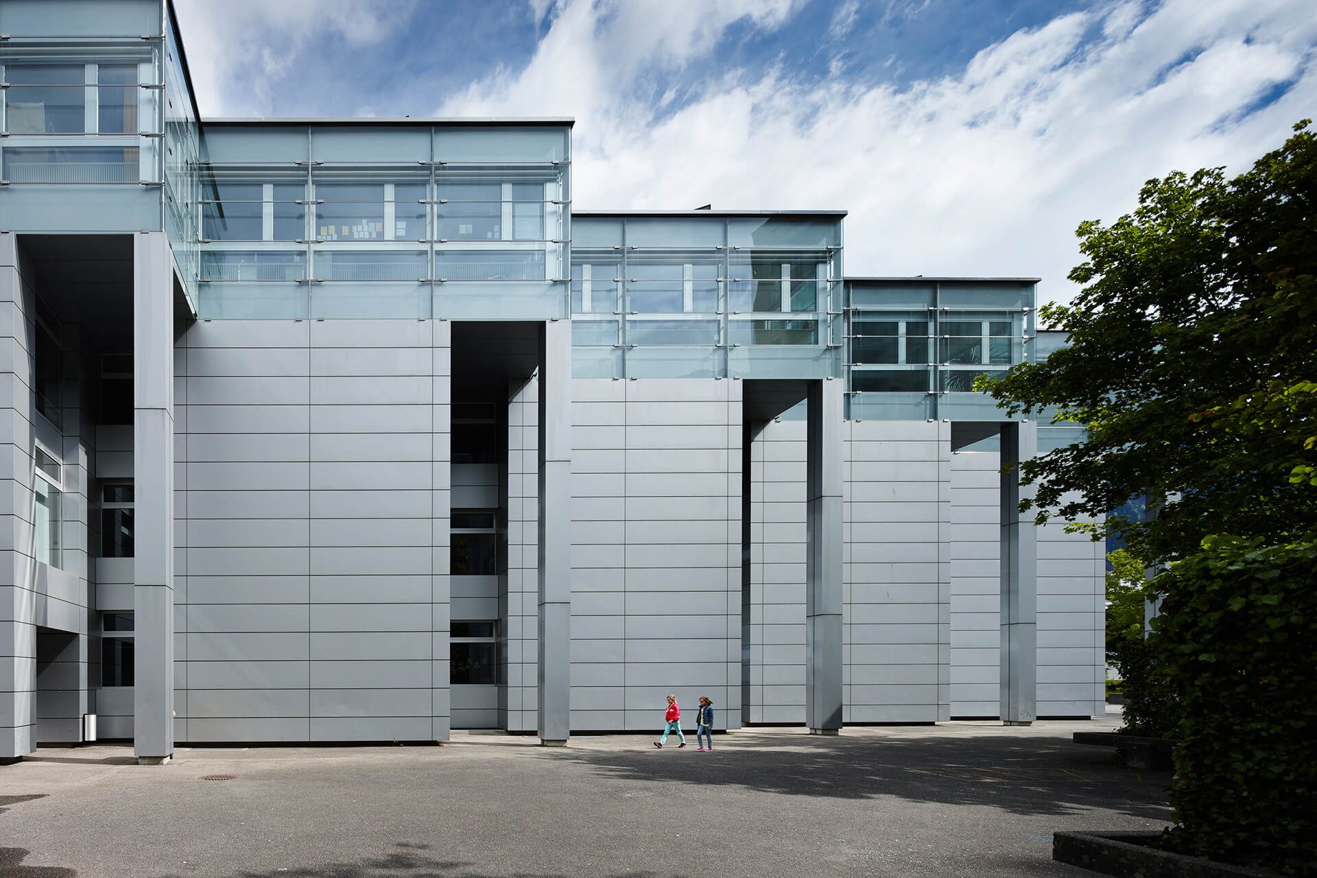 Schulhaus Rheinau, Chur | Fanzun AG Architekten · Ingenieure · Berater